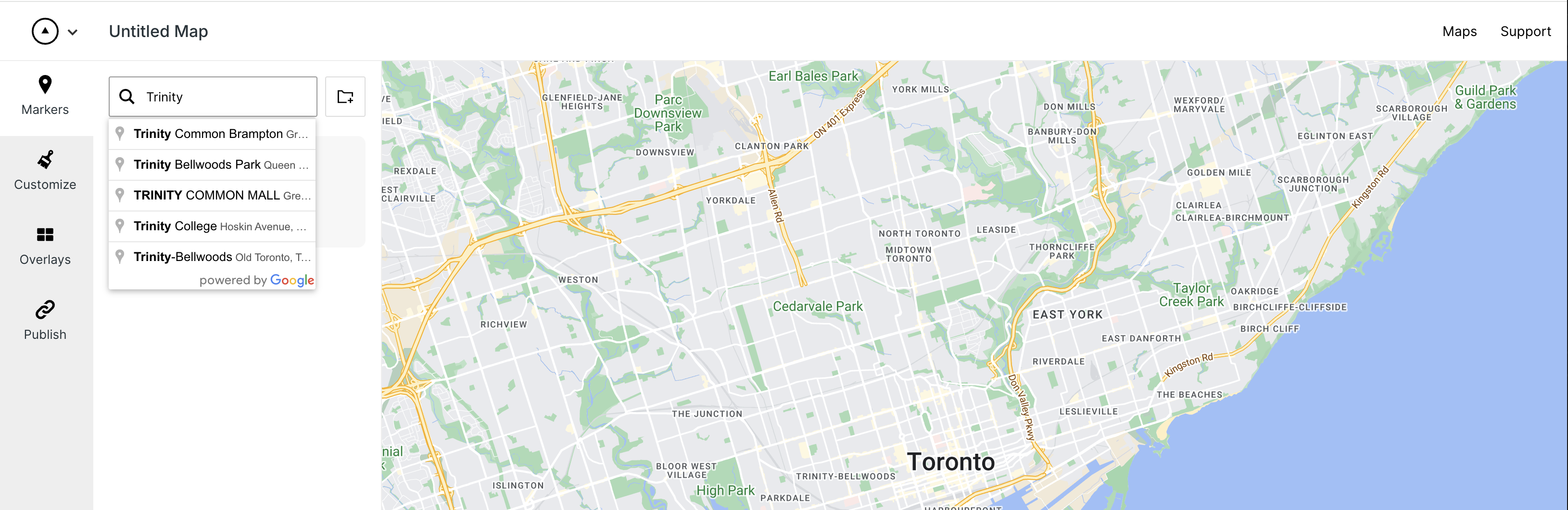 How to Make a Vicinity Map | Atlist